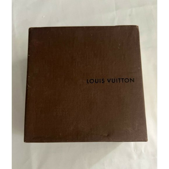 Louis Vuitton | Accessories | Louis Vuittons Gift Box Storage Brown Tan ...